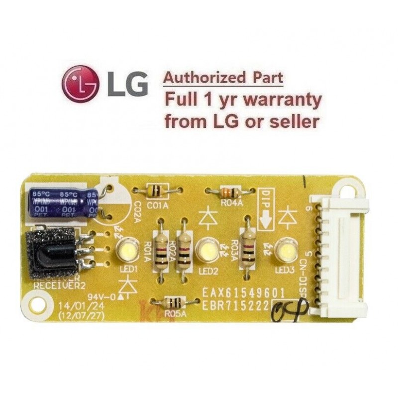 LG GENUINE PARTS -EBR71522204 LG AIRCON INDOOR DISPLAY PCB